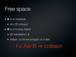 Minkowski Sum on 2D geometry | PDF | 3-D Graphics | Computer Software and Applications