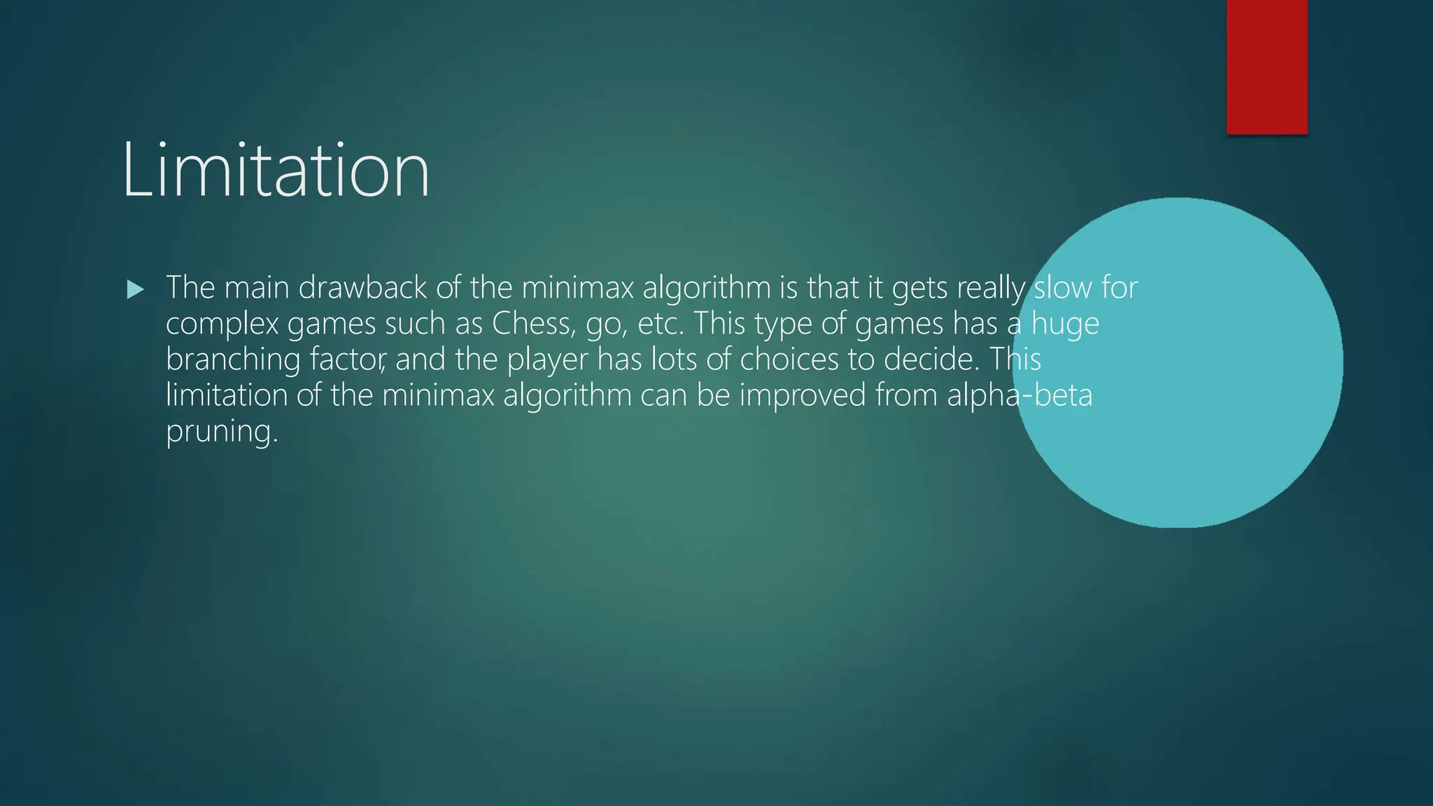 Min Max Artificial Intelligence algorithm | PPT Min Max Artificial Intelligence algorithm | PPT