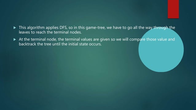 Min Max Artificial Intelligence algorithm | PPT Min Max Artificial Intelligence algorithm | PPT