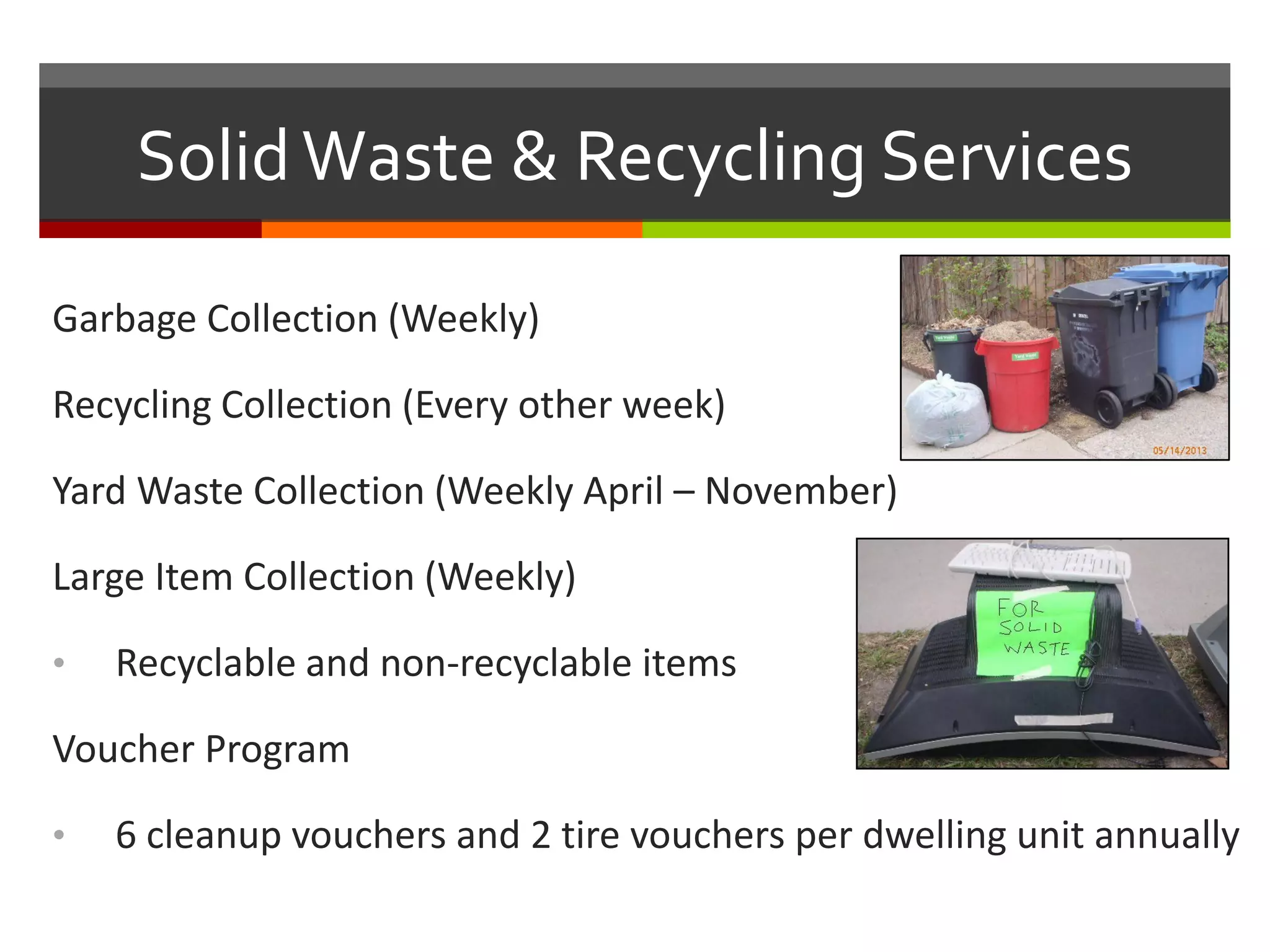 Overview of City of Minneapolis Solid Waste & Recycling Efforts | PDF