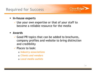 Marketing for Where You Want to Be – Proven Ways to Grow in 2011 and ...