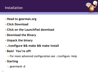 Gearman: A Job Server made for Scale | PDF