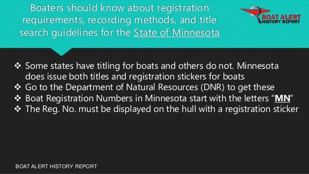 Minnesota boat registration | PPTX