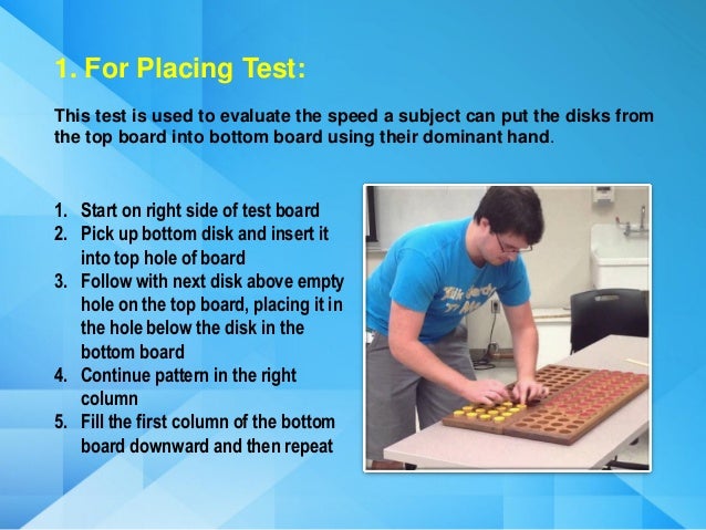 Minnesota Dexterity Test Guide And Instructions