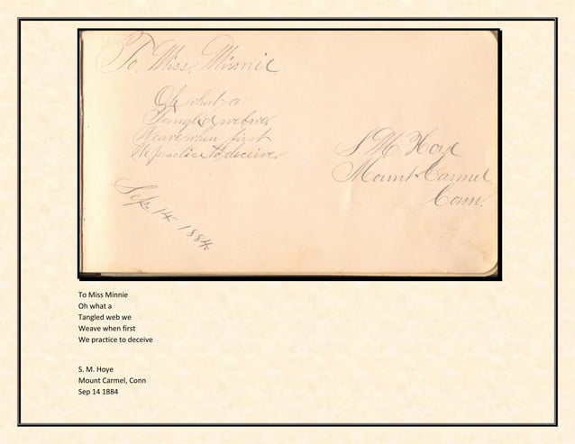 Minnie Welch autograph_book | PDF