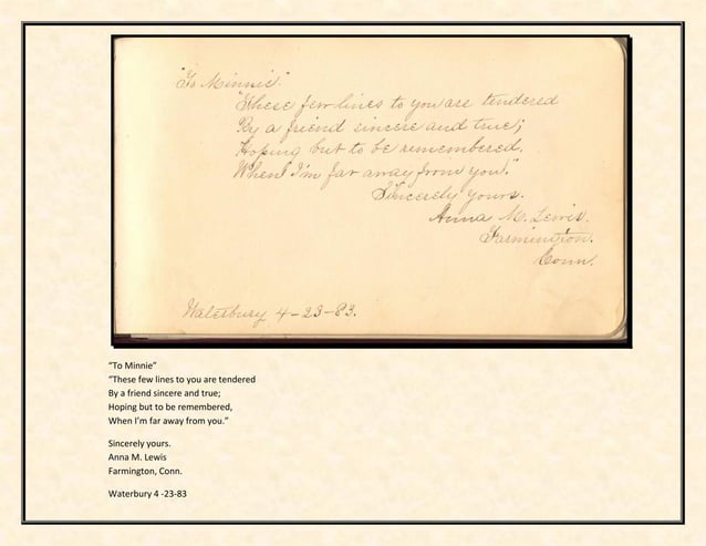 Minnie Welch autograph_book | PDF