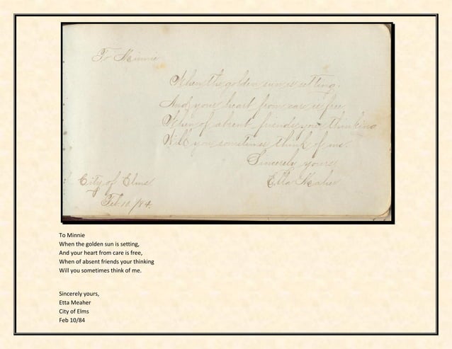 Minnie Welch autograph_book | PDF