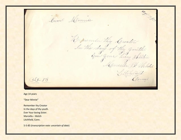 Minnie Welch autograph_book | PDF