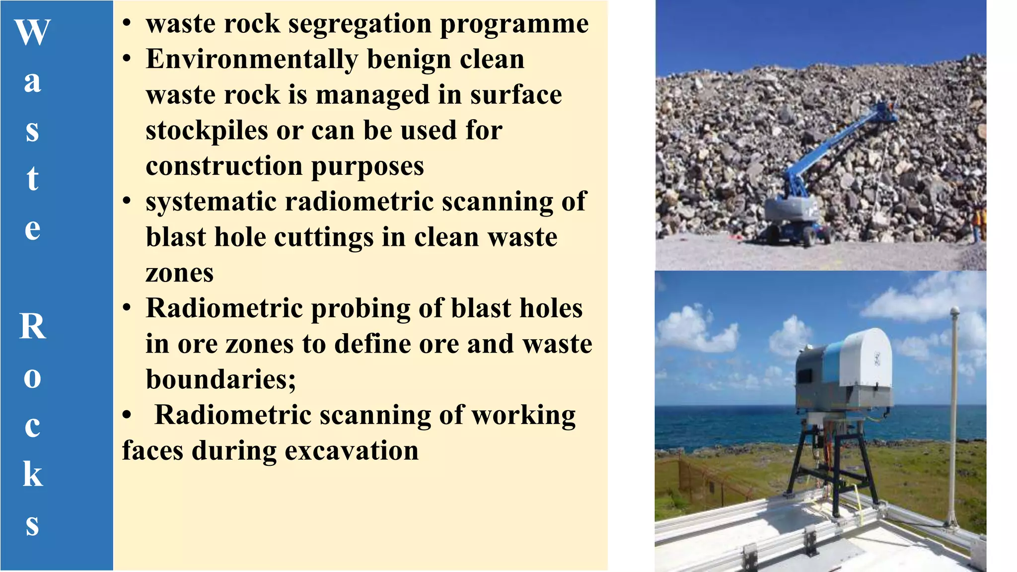 Minning waste management | PPTX