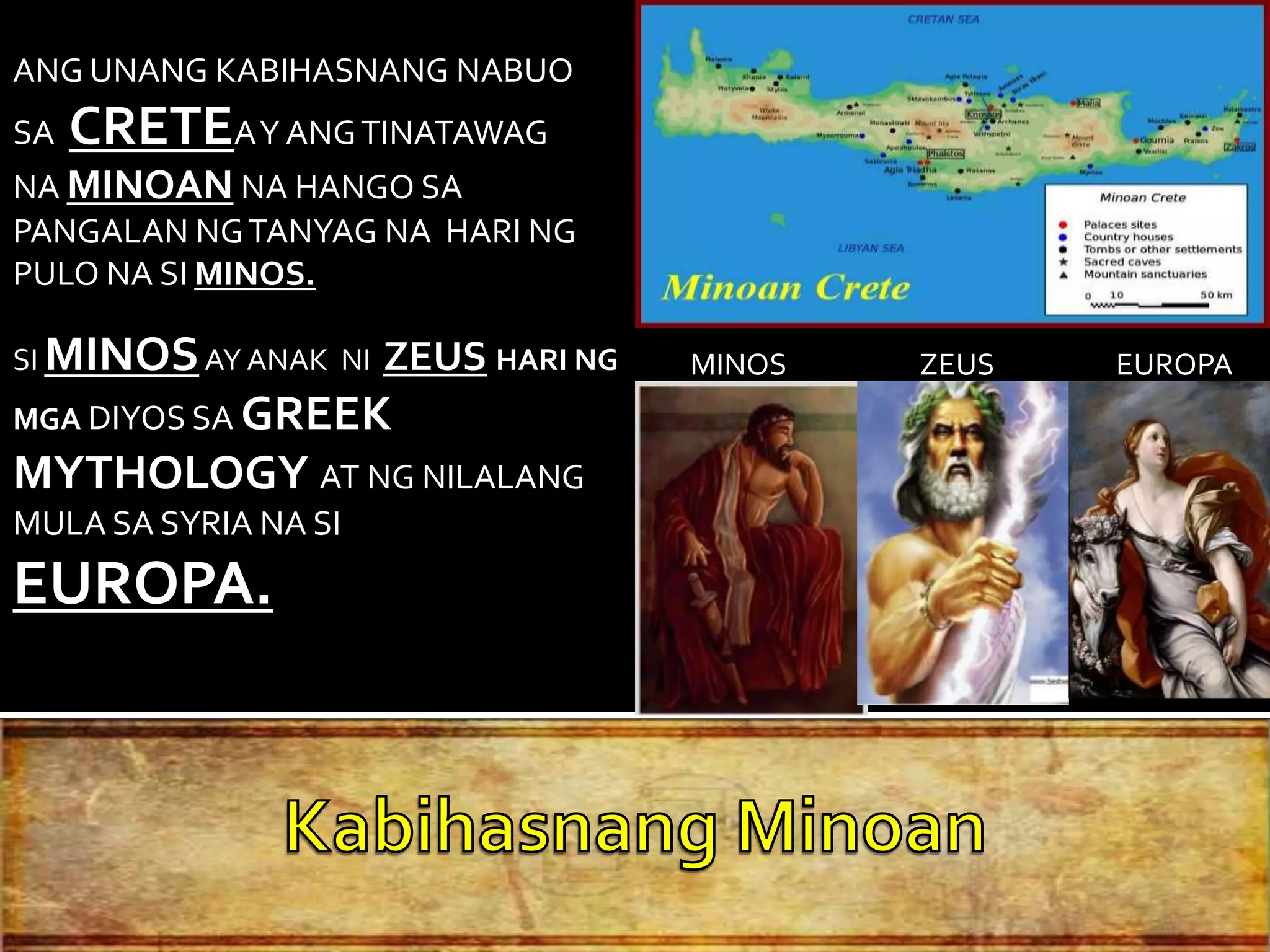 kabihasnang greek - Minoan | PPTX
