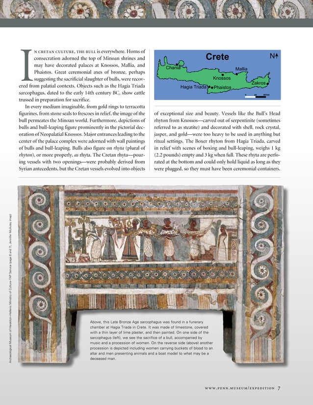 Minoan bulls | PDF