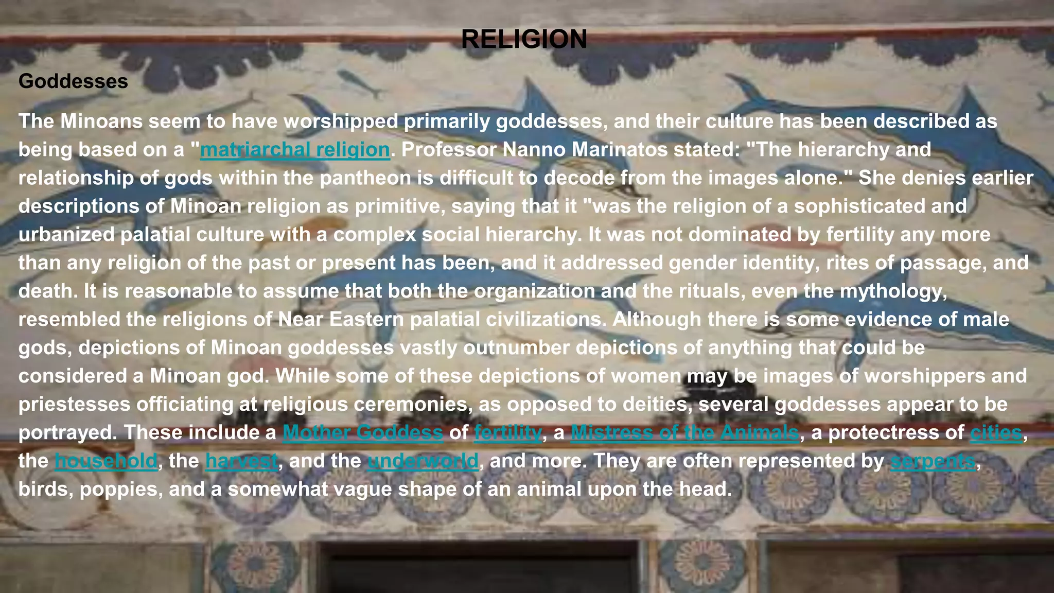 The Minoan civilisation | PPTX