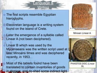 Minoan civilization | PPTX