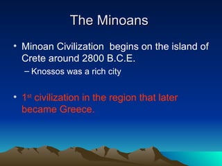 Minoans | PPT