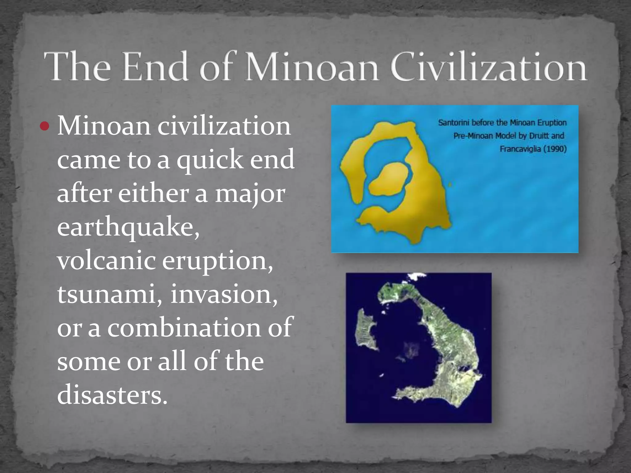 Minoans and mycenaeans presentation | PPTX