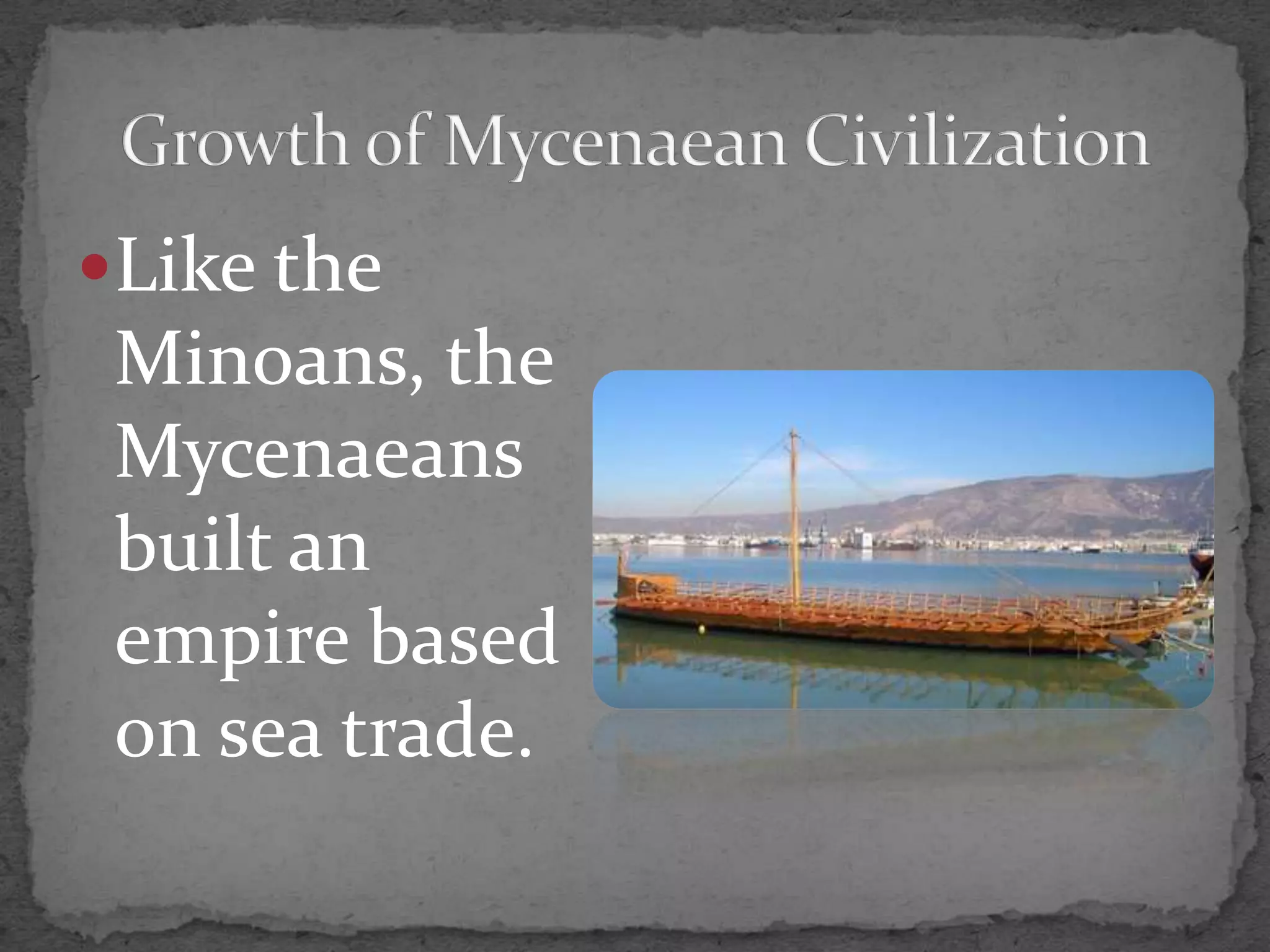 Minoans and mycenaeans presentation | PPTX