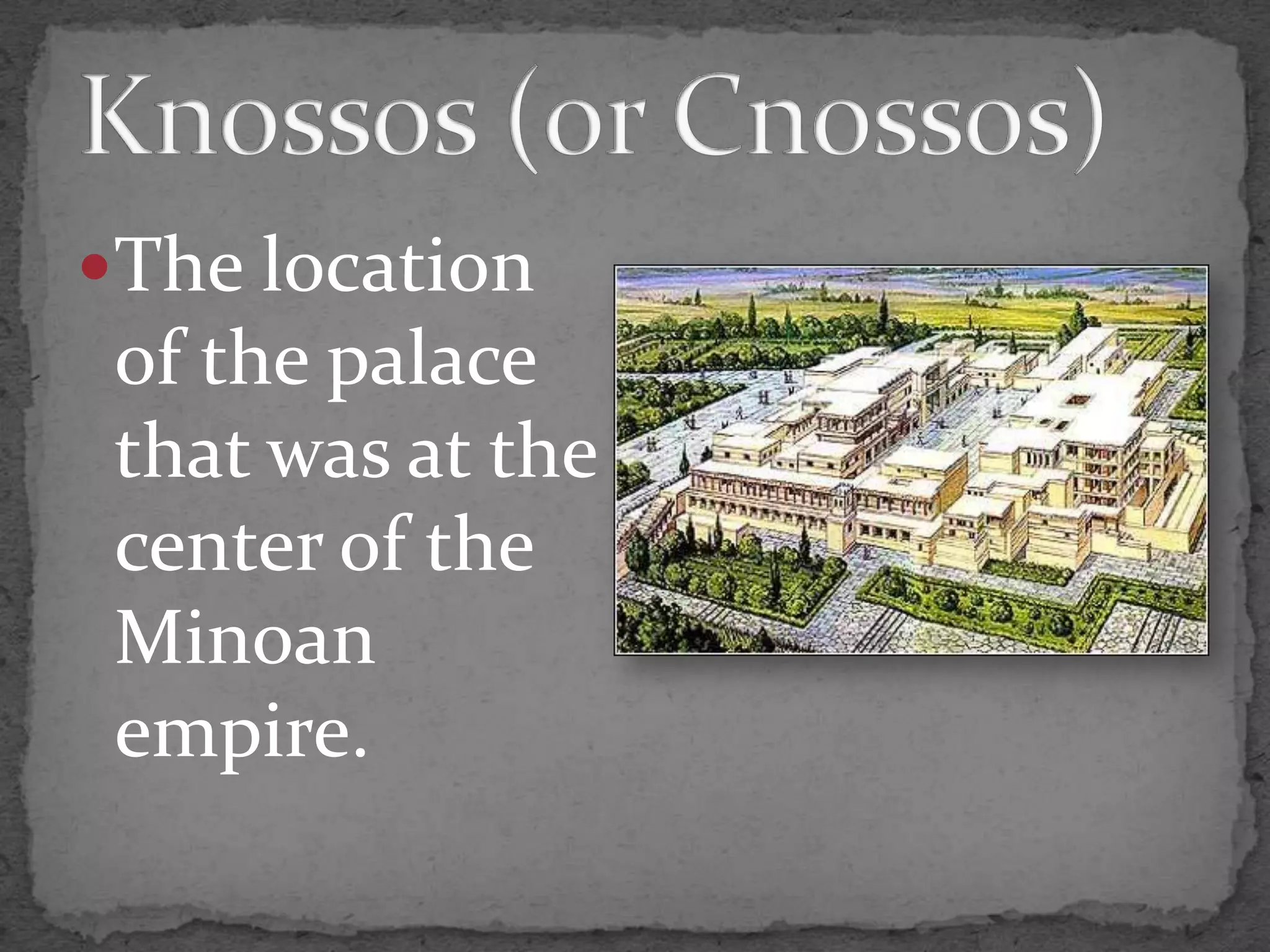 Minoans and mycenaeans presentation | PPTX