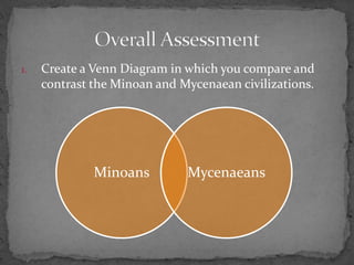 Minoans and mycenaeans presentation | PPTX