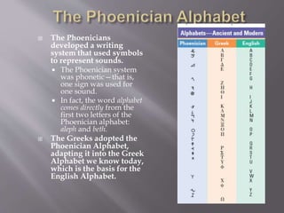 Minoans and phoenicians | PPTX