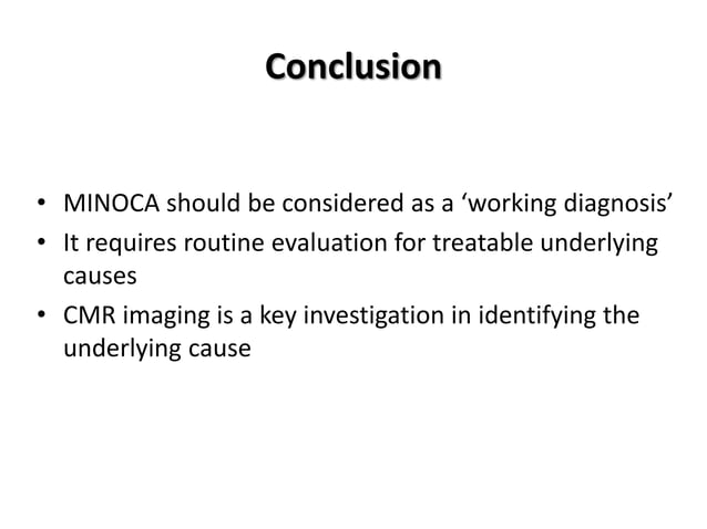Minoca | PPTX | Heart and Cardiovascular Diseases | Diseases and Conditions