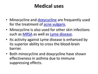 Minocycline | PPTX