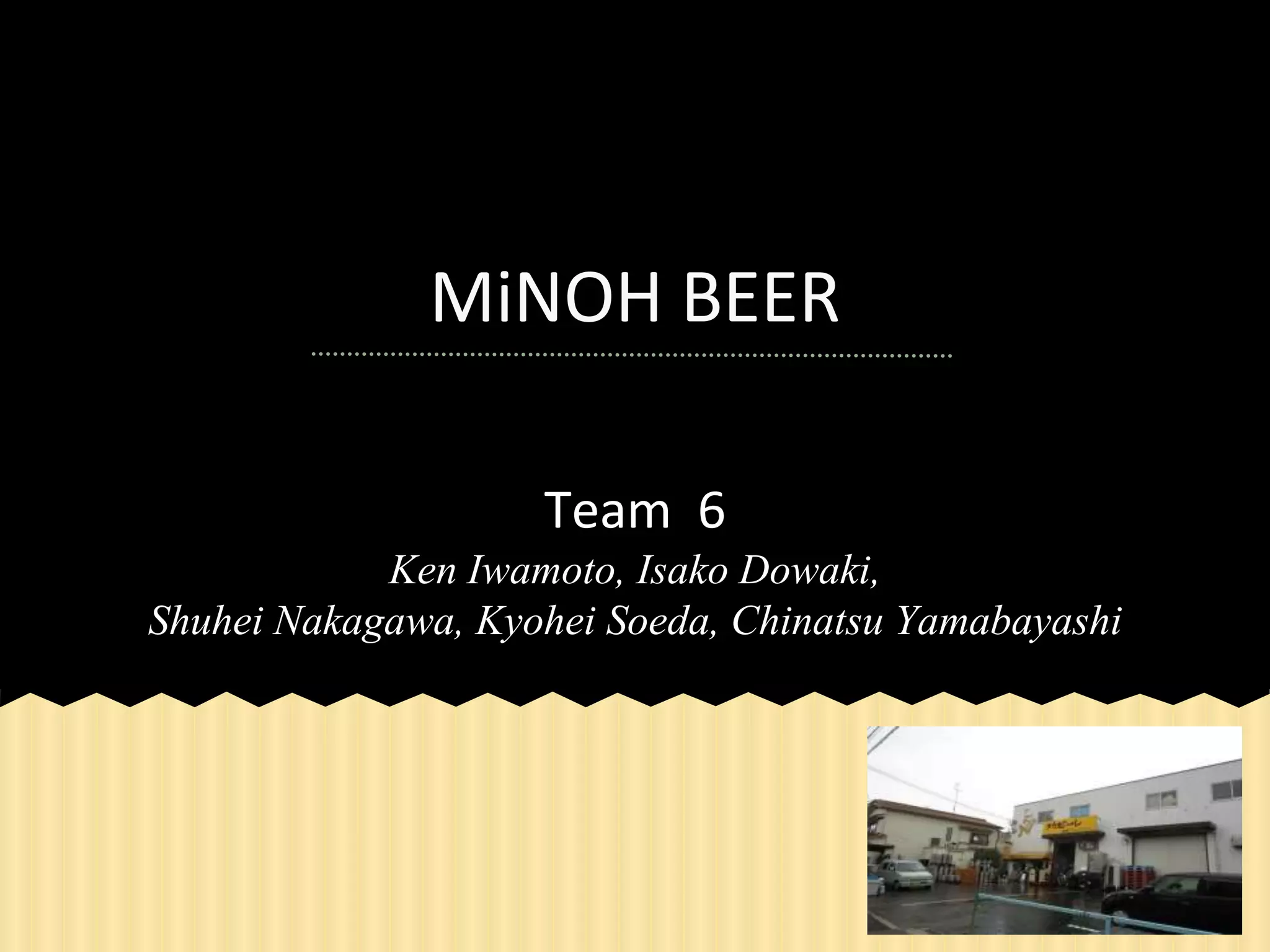 Minoh beer | PPT