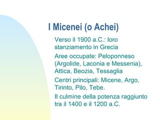 Minoici e micenei | PPT
