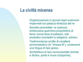 Minoici e micenei | PPT