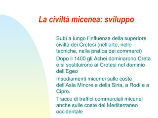 Minoici e micenei | PPT