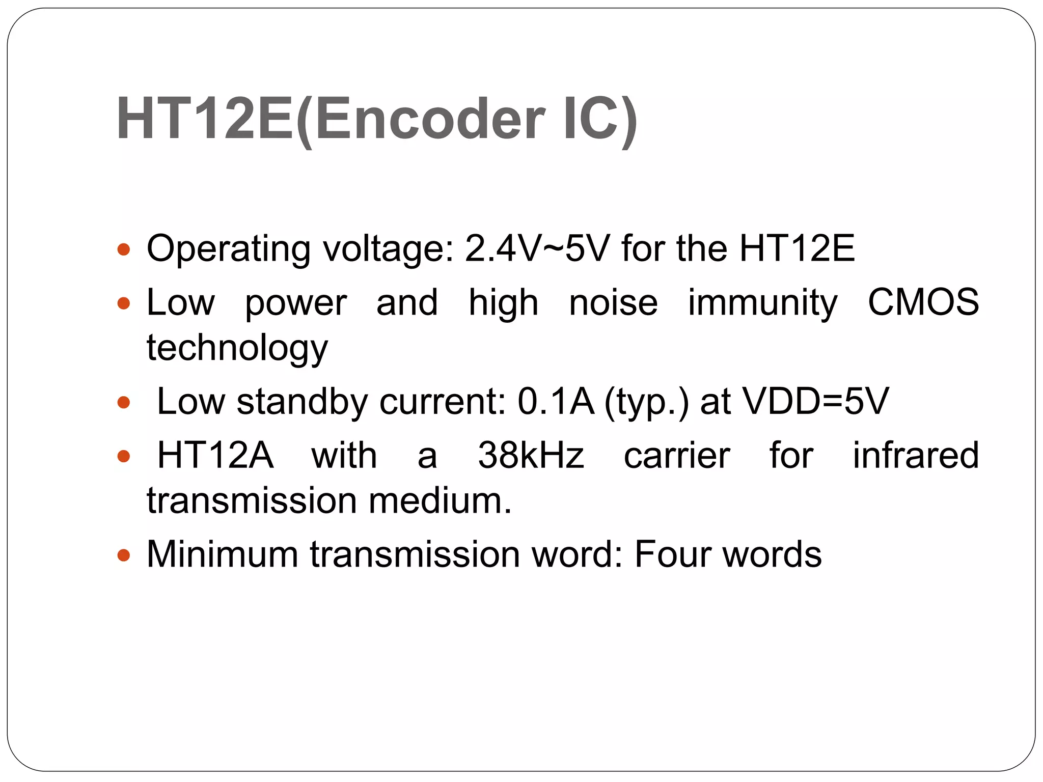Gesture Control Robot | PPTX