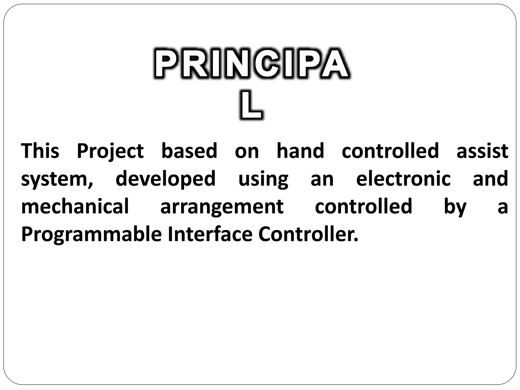 Gesture Control Robot | PPTX