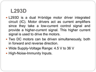 Gesture Control Robot | PPTX