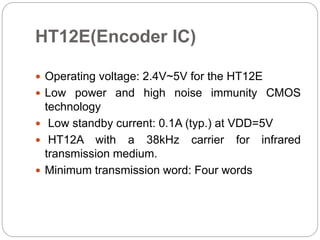 Gesture Control Robot | PPTX