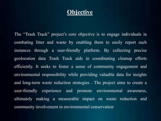 garbage management System project presentation | PPT