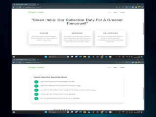 garbage management System project presentation | PPT