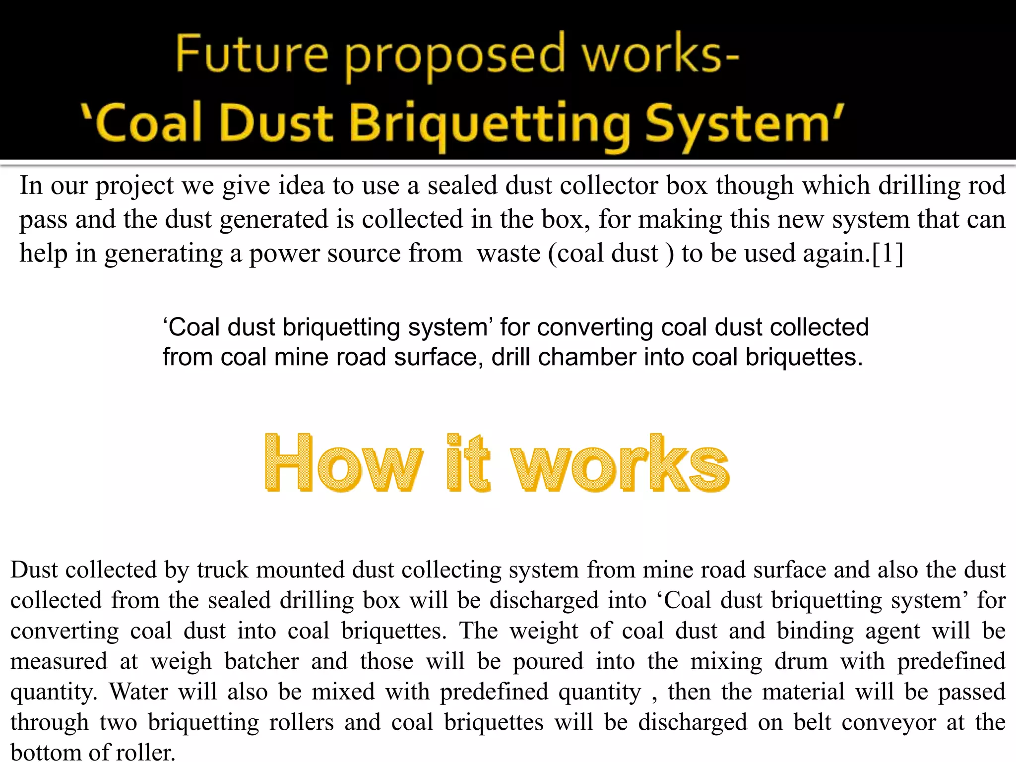 Dust control practices in open cast mining industry. | PPTX