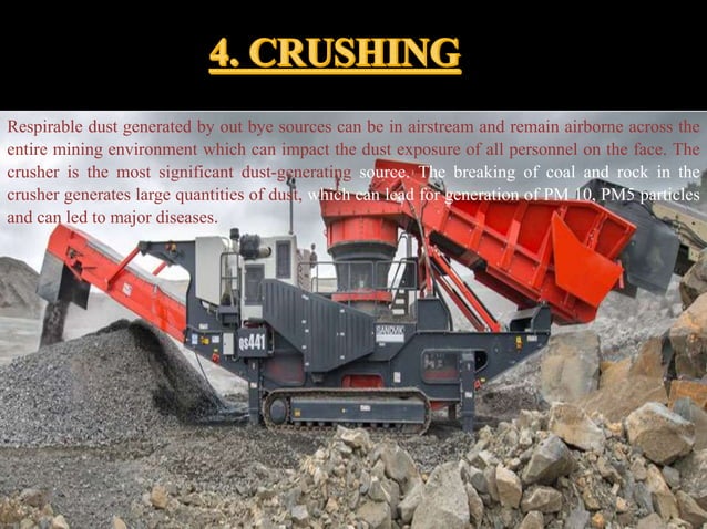 Dust control practices in open cast mining industry. | PPTX