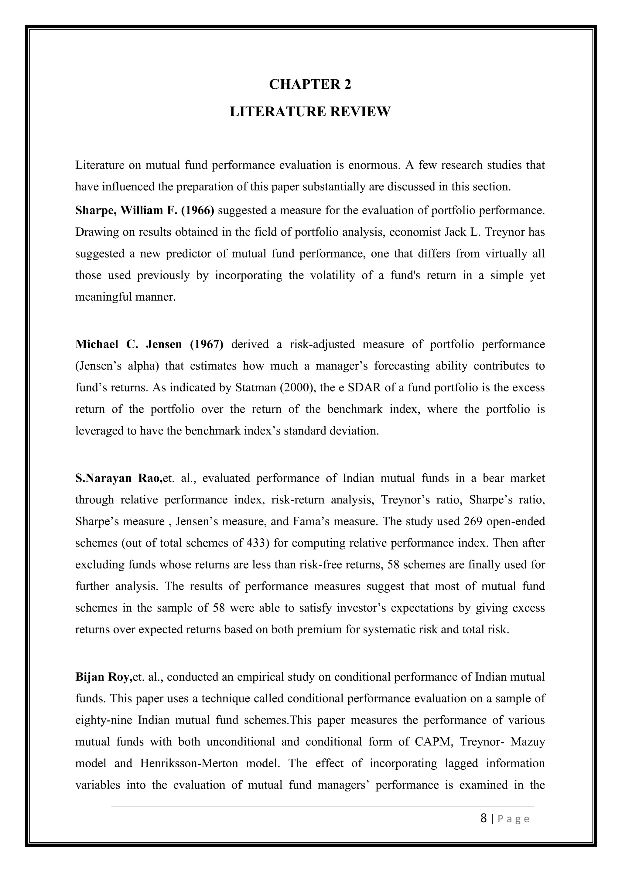 Study of Investor Perception towards Mutual Funds | PDF