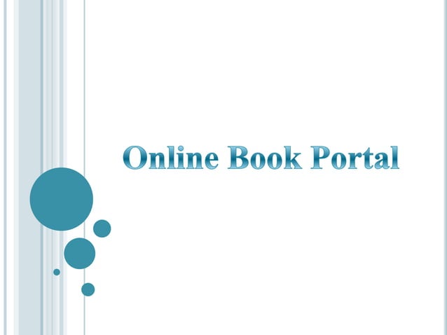 Online Book Portal | PPT