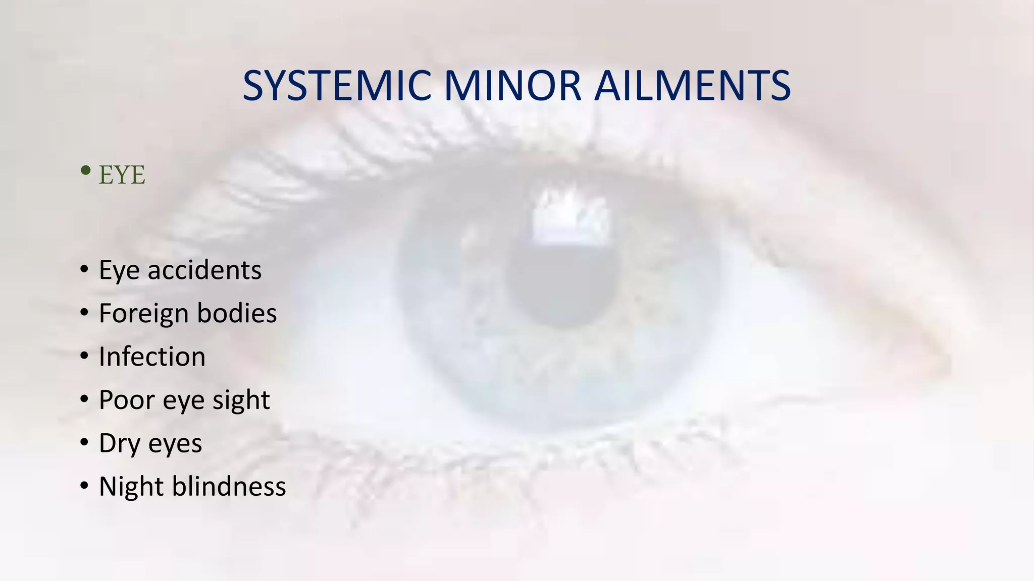 Minor ailments and standing orders | PPTX