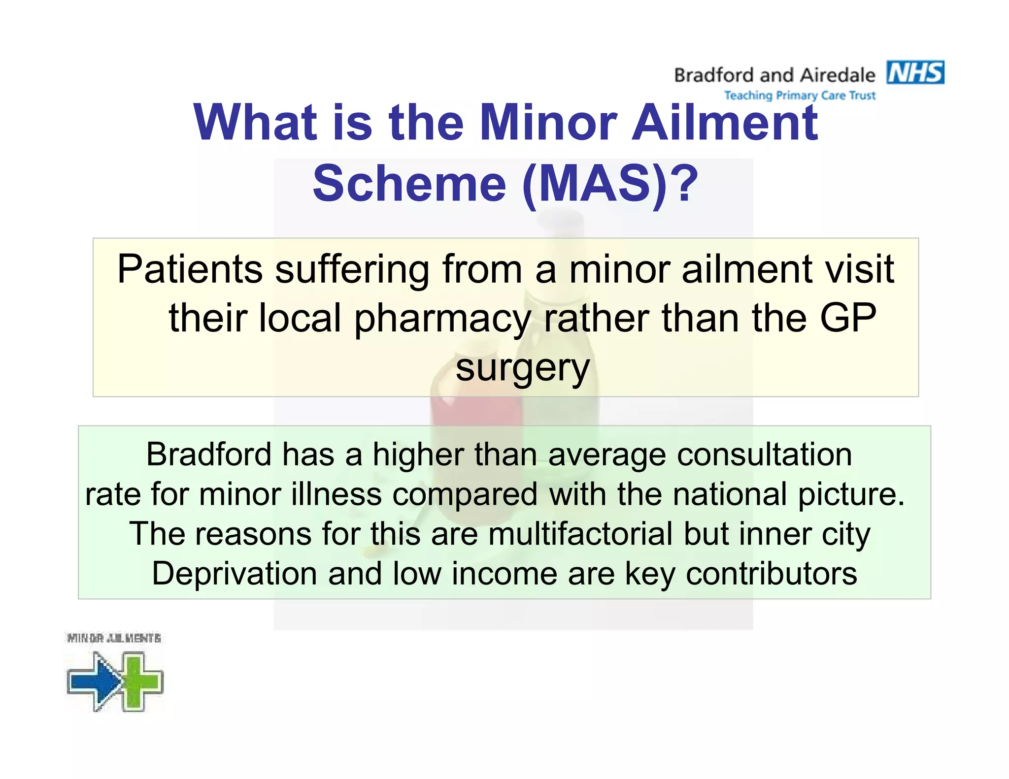 Minor ailments scheme 2006 | PDF