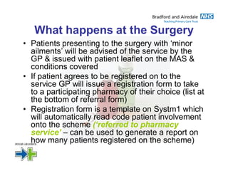 Minor ailments scheme 2006 | PPT