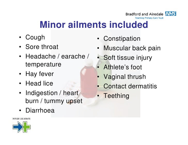 Minor Ailments Scheme 2006 minor-ailments-scheme-2006
