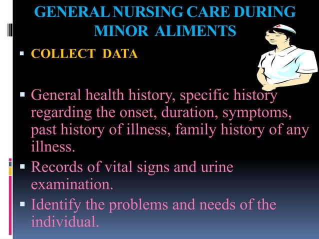 Minor aliments ppt | PPTX