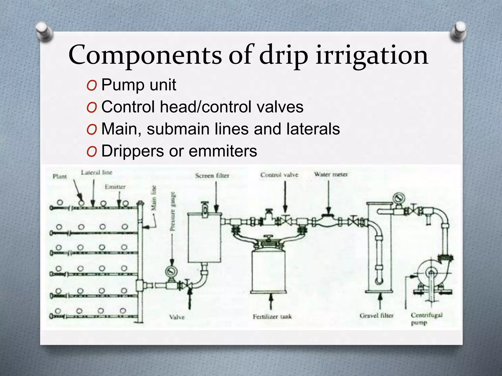 Minor and micro irrigation | PPTX