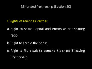 Minor as a partner | PPTX