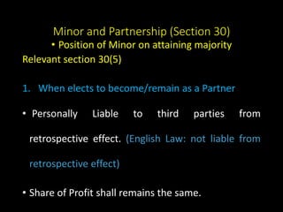 Minor as a partner | PPTX