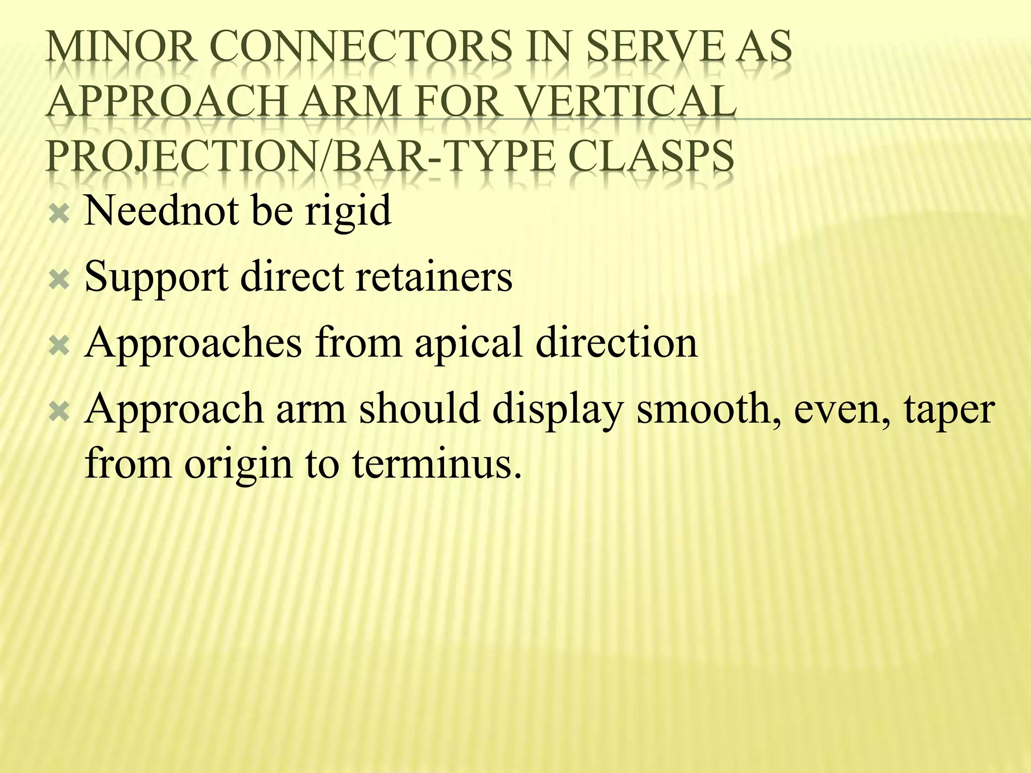 Minor connectors | PPTX