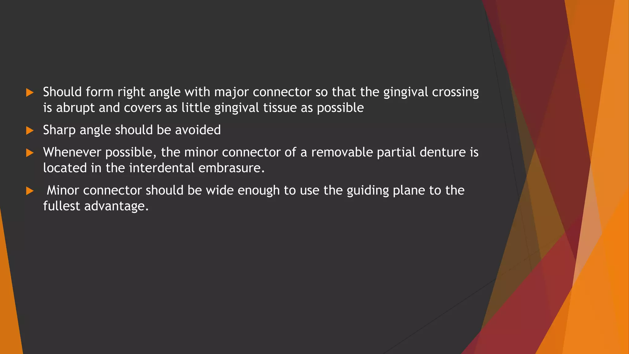 Minor connectors | PPT