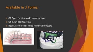 Minor connectors | PPT